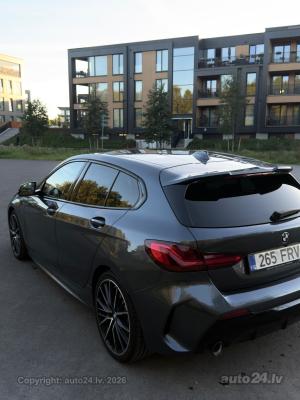 Grey BMW 1-series 2020 in Tallinn, with an engine capacity of 2.00 L and mileage of 62 thousand km for 27500 €, photo 8 on AUTOMOTO.COM.LV