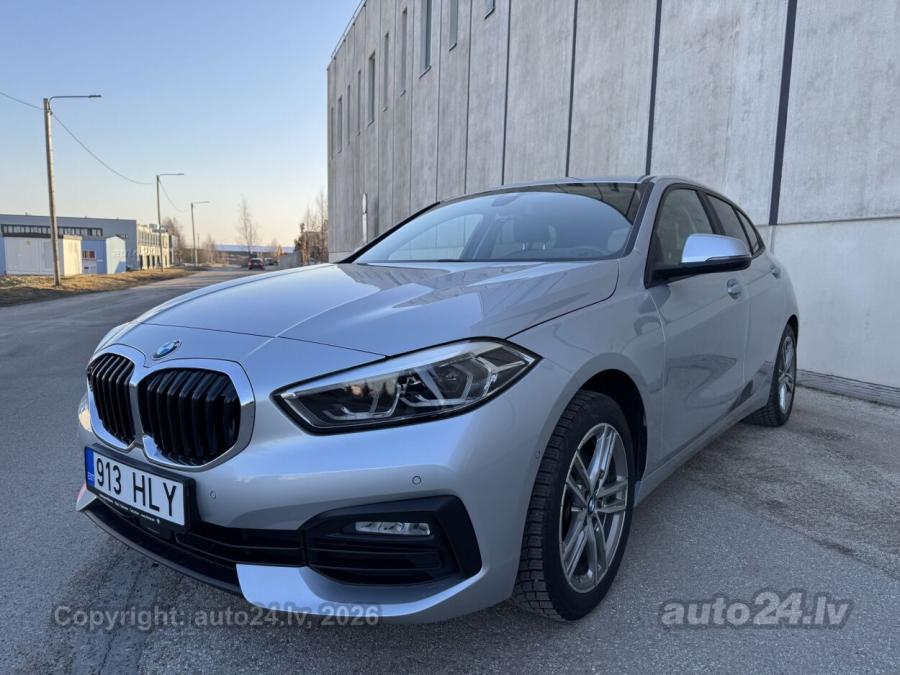 Pelēks BMW 1-series 2021 Tallina, ar dzinēja tilpumu 1.50 L un nobraukumu 41 tūkst. km par 22600 €, foto 1 vietnē AUTOMOTO.COM.LV