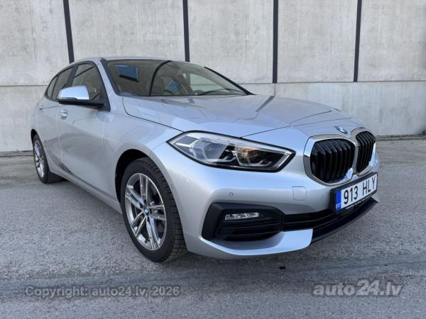 Grey BMW 1-series 2021 in Tallinn, with an engine capacity of 1.50 L and mileage of 41 thousand km for 22600 €, photo 2 on AUTOMOTO.COM.LV