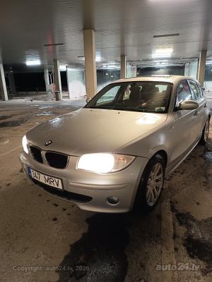Grey BMW 1-series 2006 in Tallinn, with an engine capacity of 2.00 L and mileage of 262 thousand km for 3400 €, photo  on AUTOMOTO.COM.LV