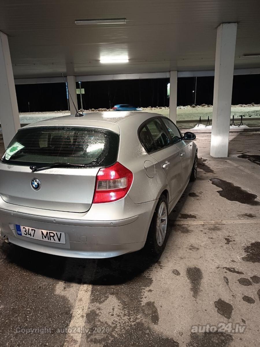 Grey BMW 1-series 2006 in Tallinn, with an engine capacity of 2.00 L and mileage of 262 thousand km for 3400 €, photo 3 on AUTOMOTO.COM.LV