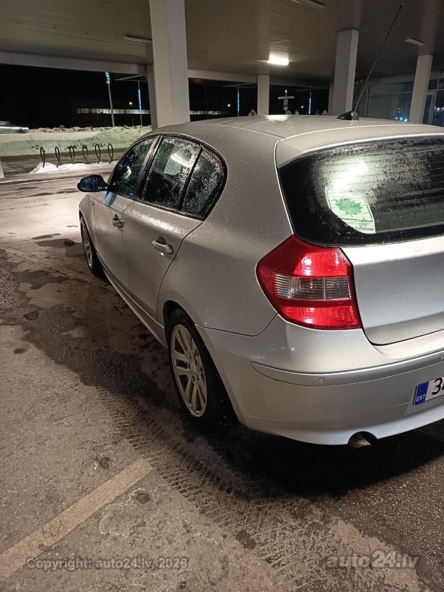 Grey BMW 1-series 2006 in Tallinn, with an engine capacity of 2.00 L and mileage of 262 thousand km for 3400 €, photo 4 on AUTOMOTO.COM.LV