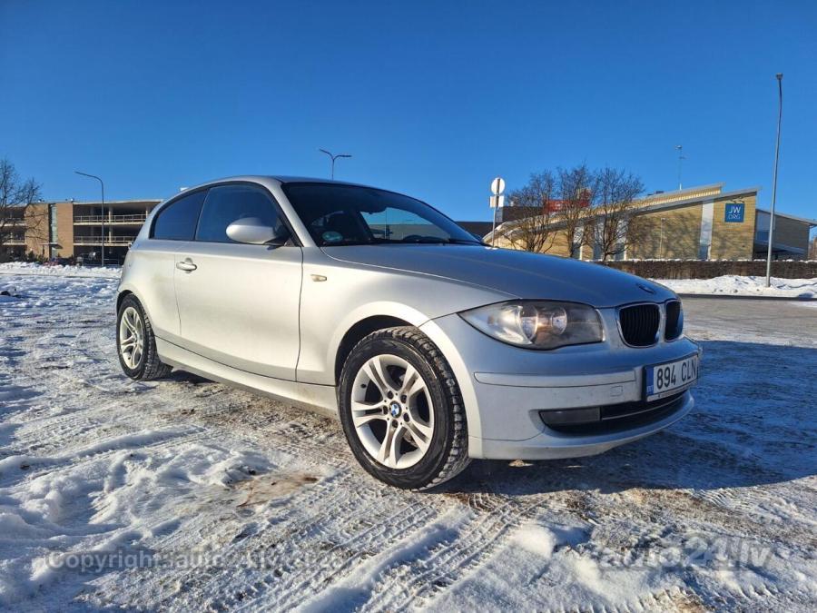 Pelēks BMW 1-series 2009 Tallina, ar dzinēja tilpumu 2.00 L un nobraukumu 197 tūkst. km par 1850 €, foto 1 vietnē AUTOMOTO.COM.LV