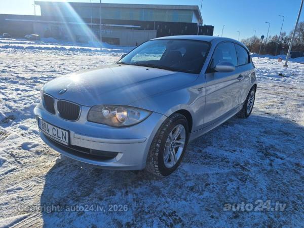 Grey BMW 1-series 2009 in Tallinn, with an engine capacity of 2.00 L and mileage of 197 thousand km for 1850 €, photo 2 on AUTOMOTO.COM.LV