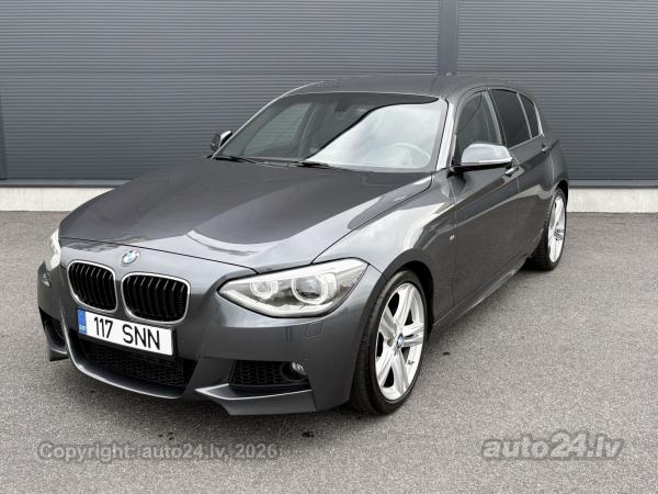 Pelēks BMW 1-series 2014 Tallina, ar dzinēja tilpumu 2.00 L un nobraukumu 123 tūkst. km par 12300 €, foto 1 vietnē AUTOMOTO.COM.LV