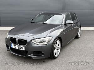 Grey BMW 1-series 2014 in Tallinn, with an engine capacity of 2.00 L and mileage of 123 thousand km for 12300 €, photo  on AUTOMOTO.COM.LV