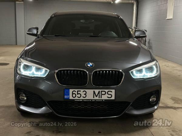 Grey BMW 1-series 2016 in Tallinn, with an engine capacity of 2.00 L and mileage of 90 thousand km for 14500 €, photo 2 on AUTOMOTO.COM.LV