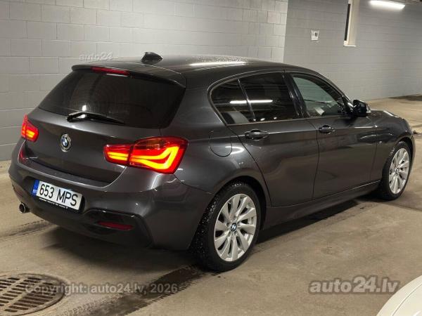 Grey BMW 1-series 2016 in Tallinn, with an engine capacity of 2.00 L and mileage of 90 thousand km for 14500 €, photo 5 on AUTOMOTO.COM.LV