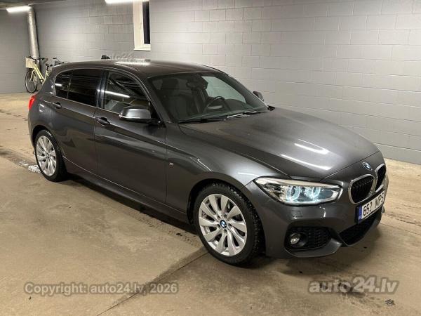 Grey BMW 1-series 2016 in Tallinn, with an engine capacity of 2.00 L and mileage of 90 thousand km for 14500 €, photo 7 on AUTOMOTO.COM.LV