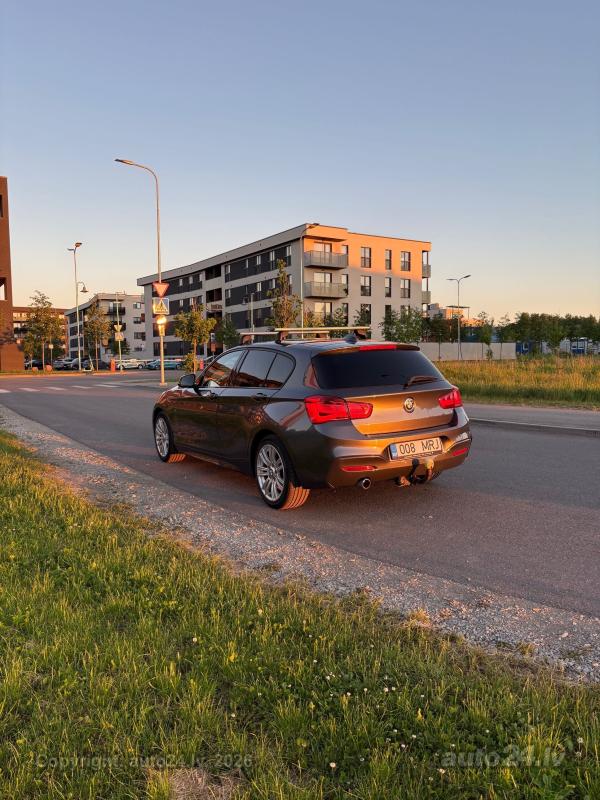 Grey BMW 1-series 2017 in Tallinn, with an engine capacity of 2.00 L and mileage of 138 thousand km for 15300 €, photo 4 on AUTOMOTO.COM.LV