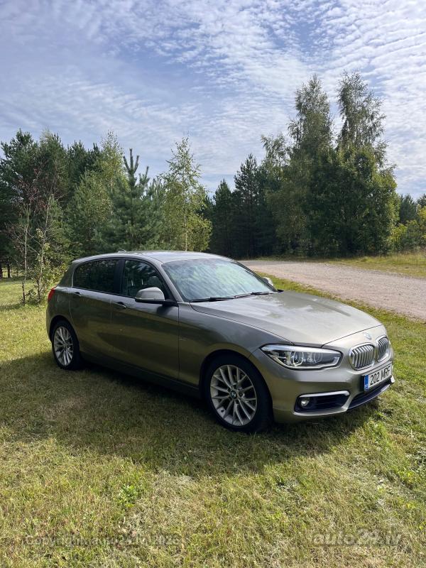 Grey BMW 1-series 2017 in Tallinn, with an engine capacity of 2.00 L and mileage of 135 thousand km for 13990 €, photo 3 on AUTOMOTO.COM.LV