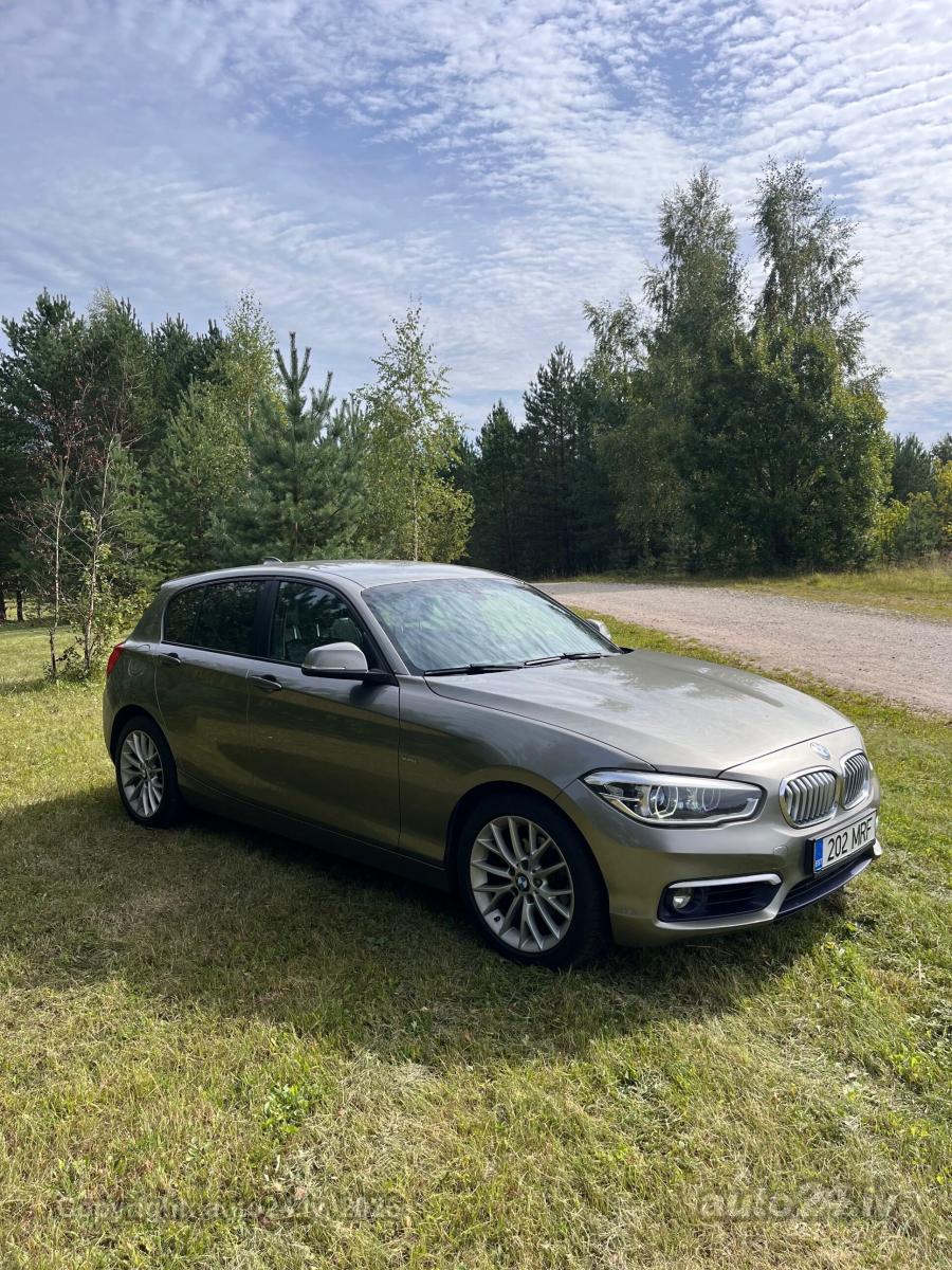 Grey BMW 1-series 2017 in Tallinn, with an engine capacity of 2.00 L and mileage of 135 thousand km for 13990 €, photo 3 on AUTOMOTO.COM.LV