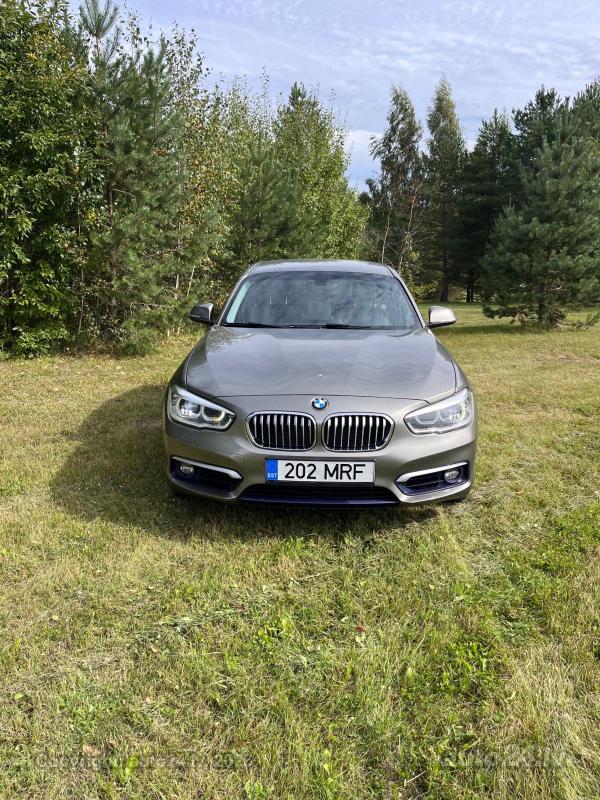 Grey BMW 1-series 2017 in Tallinn, with an engine capacity of 2.00 L and mileage of 135 thousand km for 13990 €, photo 4 on AUTOMOTO.COM.LV