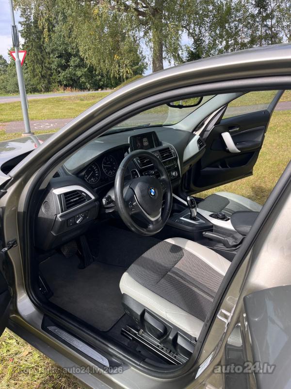 Grey BMW 1-series 2017 in Tallinn, with an engine capacity of 2.00 L and mileage of 135 thousand km for 13990 €, photo 7 on AUTOMOTO.COM.LV