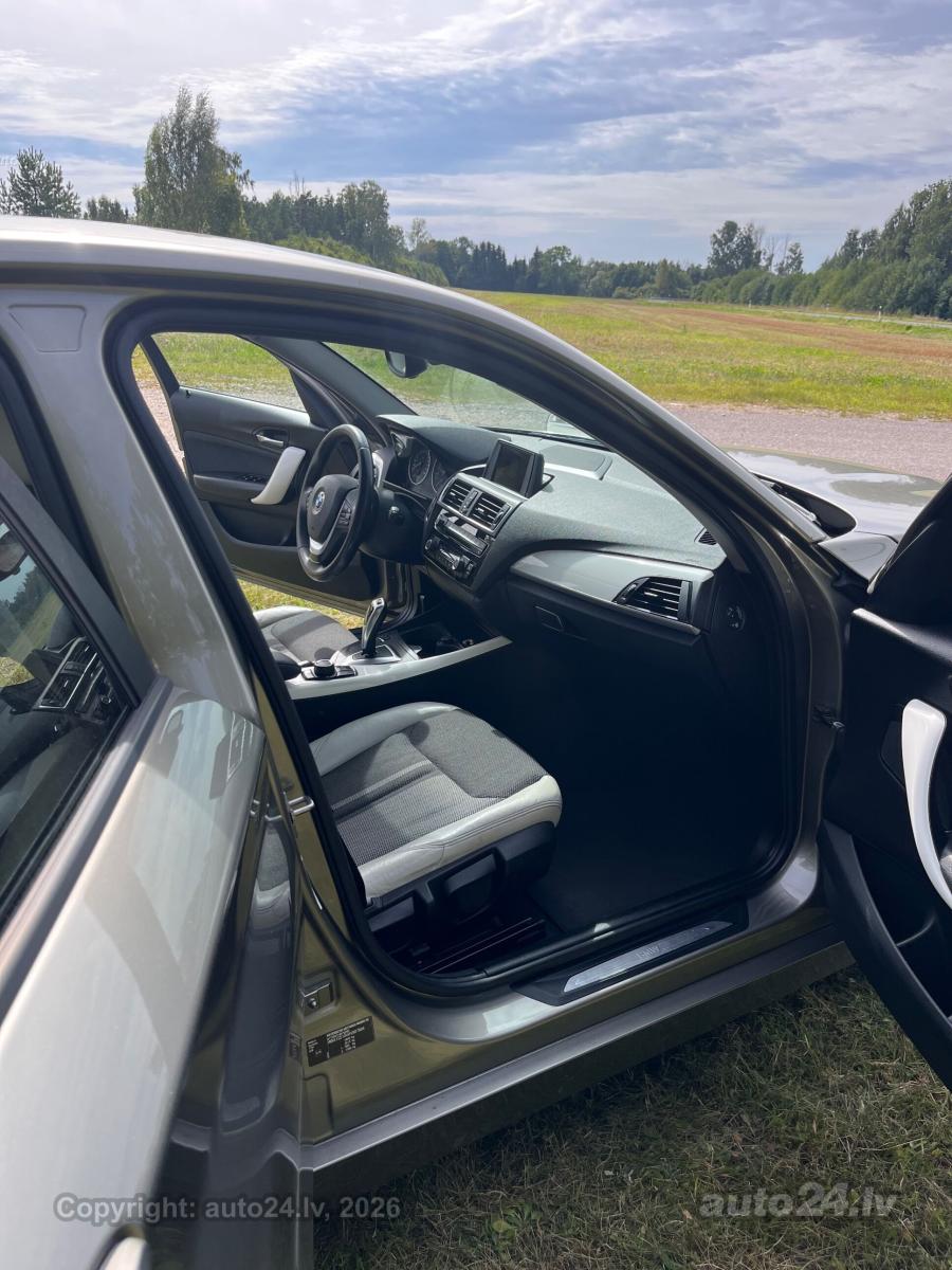 Grey BMW 1-series 2017 in Tallinn, with an engine capacity of 2.00 L and mileage of 135 thousand km for 13990 €, photo 9 on AUTOMOTO.COM.LV