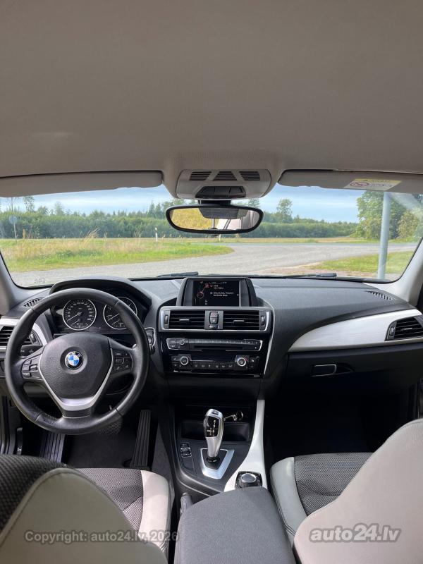 Grey BMW 1-series 2017 in Tallinn, with an engine capacity of 2.00 L and mileage of 135 thousand km for 13990 €, photo 10 on AUTOMOTO.COM.LV