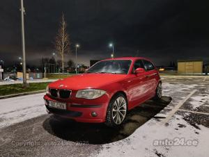 Red BMW 1-series 2005 in Tallinn, with an engine capacity of 1.60 L and mileage of 307 thousand km for 3100 €, photo  on AUTOMOTO.COM.LV