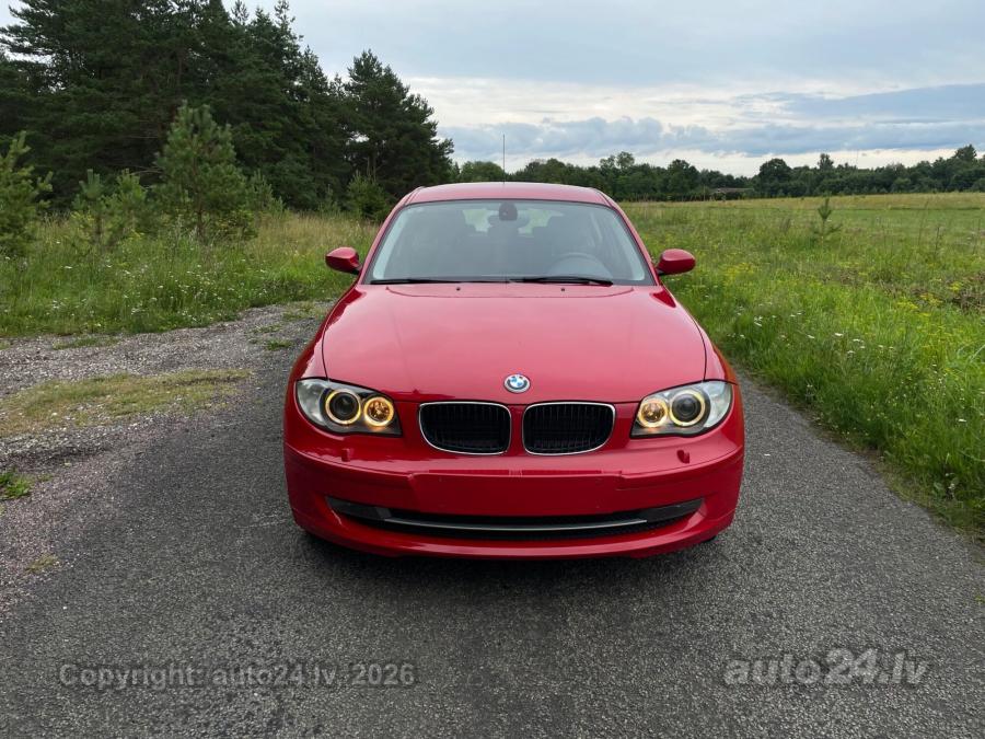 Red BMW 1-series 2007 in Tallinn, with an engine capacity of 2.00 L and mileage of 185 thousand km for 4999 €, photo 6 on AUTOMOTO.COM.LV