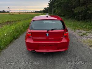 Red BMW 1-series 2007 in Tallinn, with an engine capacity of 2.00 L and mileage of 185 thousand km for 4999 €, photo 7 on AUTOMOTO.COM.LV