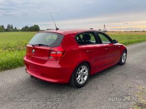 Red BMW 1-series 2007 in Tallinn, with an engine capacity of 2.00 L and mileage of 185 thousand km for 4999 €, photo 9 on AUTOMOTO.COM.LV