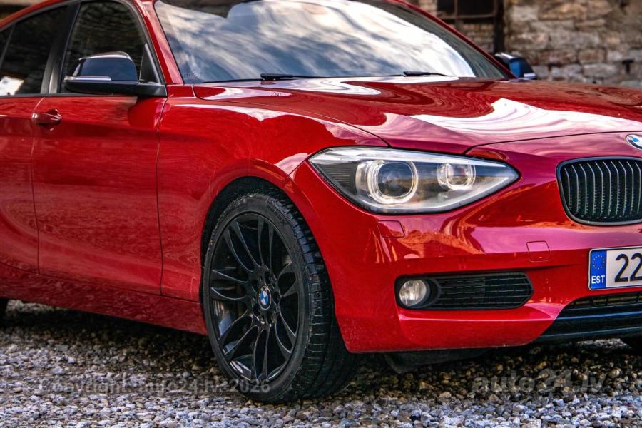 Sarkans BMW 1-series 2012 Tallina, ar dzinēja tilpumu 2.00 L un nobraukumu 320 tūkst. km par 6990 €, foto 1 vietnē AUTOMOTO.COM.LV