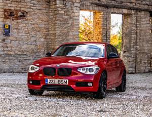 Sarkans BMW 1-series 2012 Tallina, ar dzinēja tilpumu 2.00 L un nobraukumu 320 tūkst. km par 6990 €, foto 3 vietnē AUTOMOTO.COM.LV