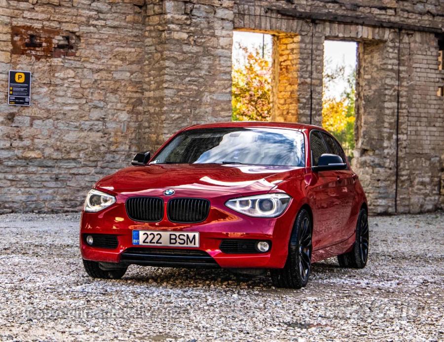Sarkans BMW 1-series 2012 Tallina, ar dzinēja tilpumu 2.00 L un nobraukumu 320 tūkst. km par 6990 €, foto 3 vietnē AUTOMOTO.COM.LV