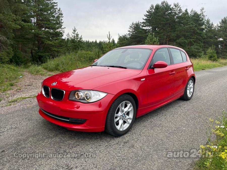 Red BMW 1-series 2007 in Tallinn, with an engine capacity of 2.00 L and mileage of 185 thousand km for 4100 €, photo 1 on AUTOMOTO.COM.LV