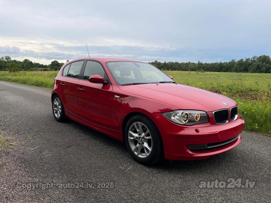 Red BMW 1-series 2007 in Tallinn, with an engine capacity of 2.00 L and mileage of 185 thousand km for 4100 €, photo 3 on AUTOMOTO.COM.LV
