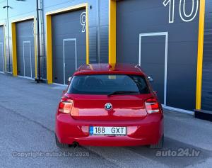 Red BMW 1-series 2012 in Tartu, with an engine capacity of 2.00 L and mileage of 239 thousand km for 4199 €, photo 6 on AUTOMOTO.COM.LV