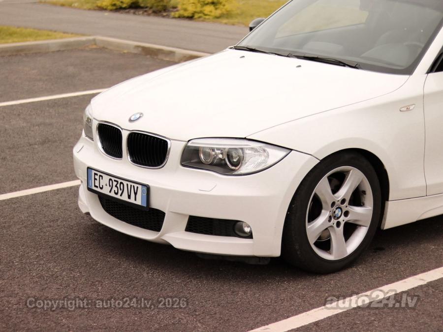 White BMW 1-series 2009 in Tallinn, with an engine capacity of 2.00 L and mileage of 240 thousand km for 7900 €, photo 10 on AUTOMOTO.COM.LV