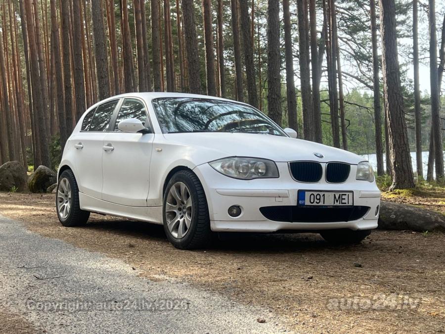 White BMW 1-series 2004 in Tartu, with an engine capacity of 2.00 L and mileage of 400 thousand km for 3300 €, photo 3 on AUTOMOTO.COM.LV