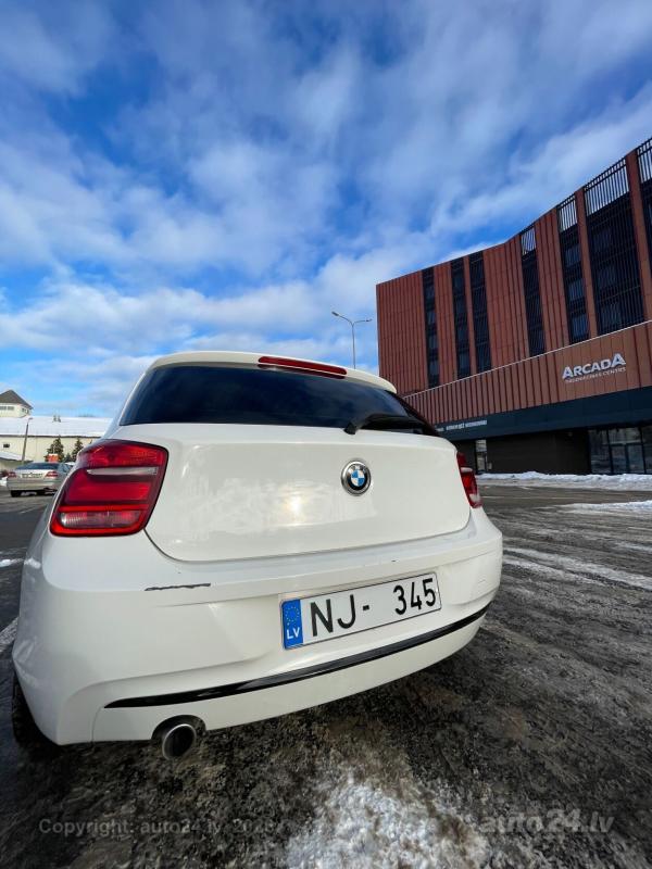 White BMW 1-series 2011 in Riga, with an engine capacity of 2.00 L and mileage of 288 thousand km for 5750 €, photo 7 on AUTOMOTO.COM.LV