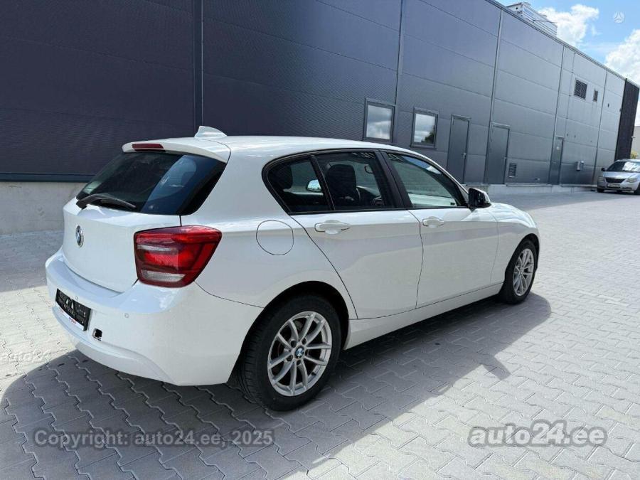 White BMW 1-series 2013 in Tallinn, with an engine capacity of 1.60 L and mileage of 210 thousand km for 4950 €, photo 6 on AUTOMOTO.COM.LV