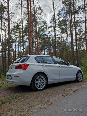 White BMW 1-series 2017 in Tallinn, with an engine capacity of 1.50 L and mileage of 43 thousand km for 15900 €, photo 3 on AUTOMOTO.COM.LV