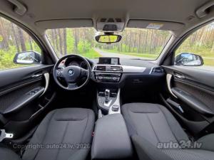 White BMW 1-series 2017 in Tallinn, with an engine capacity of 1.50 L and mileage of 43 thousand km for 15900 €, photo 5 on AUTOMOTO.COM.LV