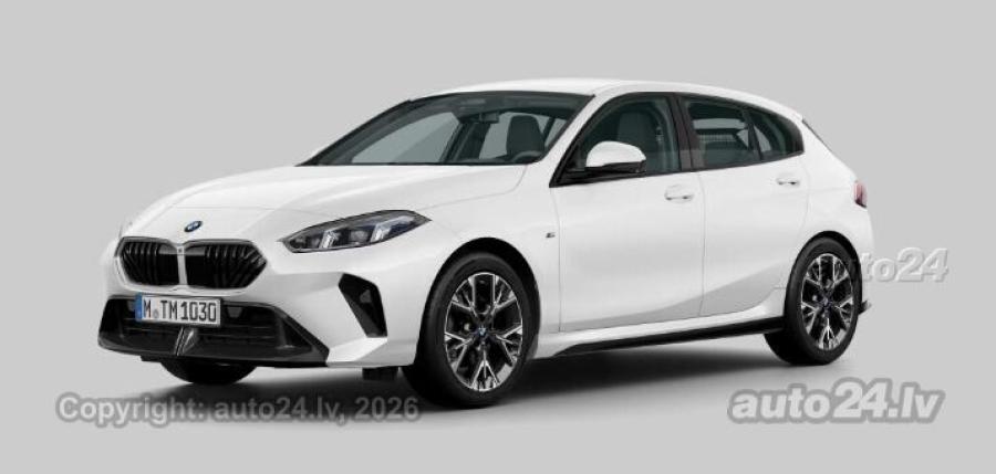 Balts BMW 1-series 2024 Tallina, ar dzinēja tilpumu 1.50 L un nobraukumu 28 tūkst. km par 34900 €, foto 1 vietnē AUTOMOTO.COM.LV
