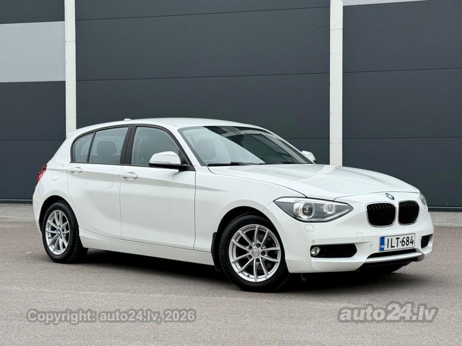 White BMW 1-series 2014 in Tallinn, with an engine capacity of 1.60 L and mileage of 89 thousand km for 9900 €, photo 3 on AUTOMOTO.COM.LV