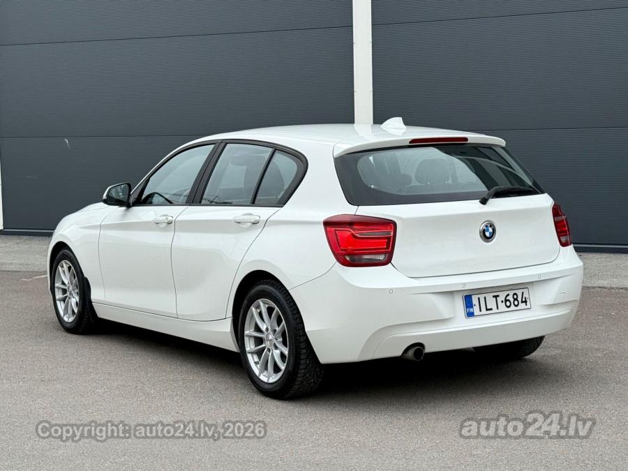 White BMW 1-series 2014 in Tallinn, with an engine capacity of 1.60 L and mileage of 89 thousand km for 9900 €, photo 5 on AUTOMOTO.COM.LV