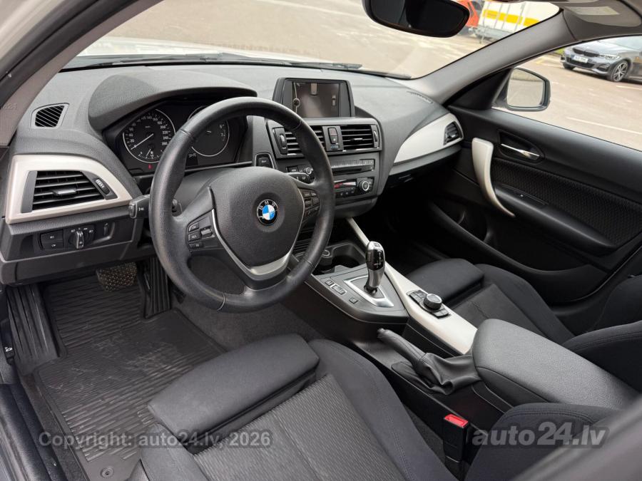 White BMW 1-series 2014 in Tallinn, with an engine capacity of 1.60 L and mileage of 89 thousand km for 9900 €, photo 6 on AUTOMOTO.COM.LV