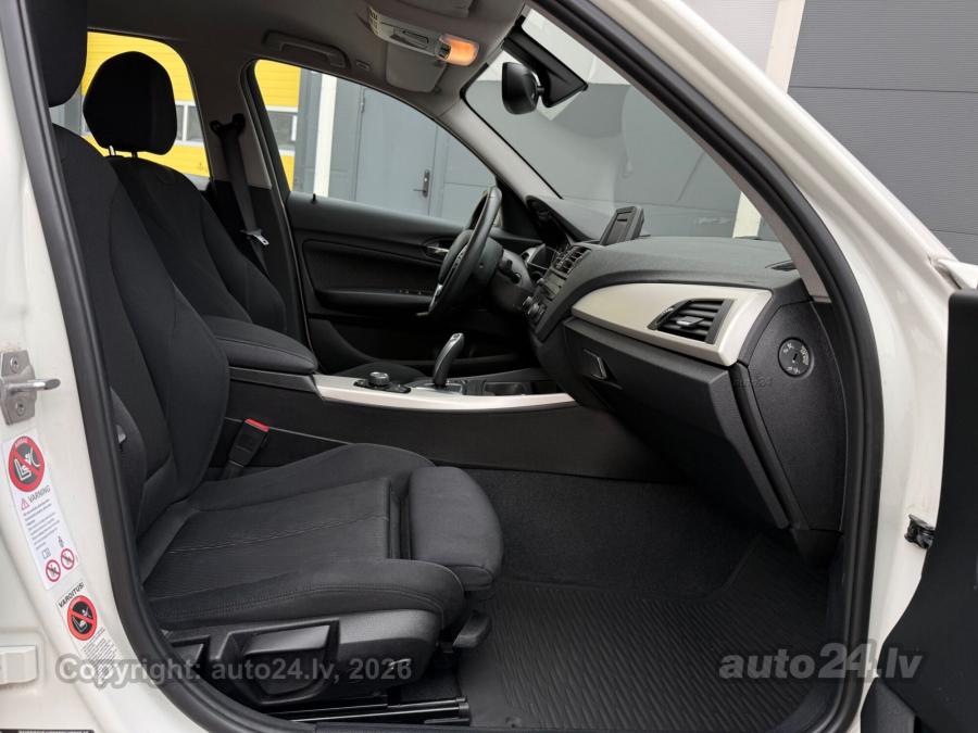 White BMW 1-series 2014 in Tallinn, with an engine capacity of 1.60 L and mileage of 89 thousand km for 9900 €, photo 8 on AUTOMOTO.COM.LV