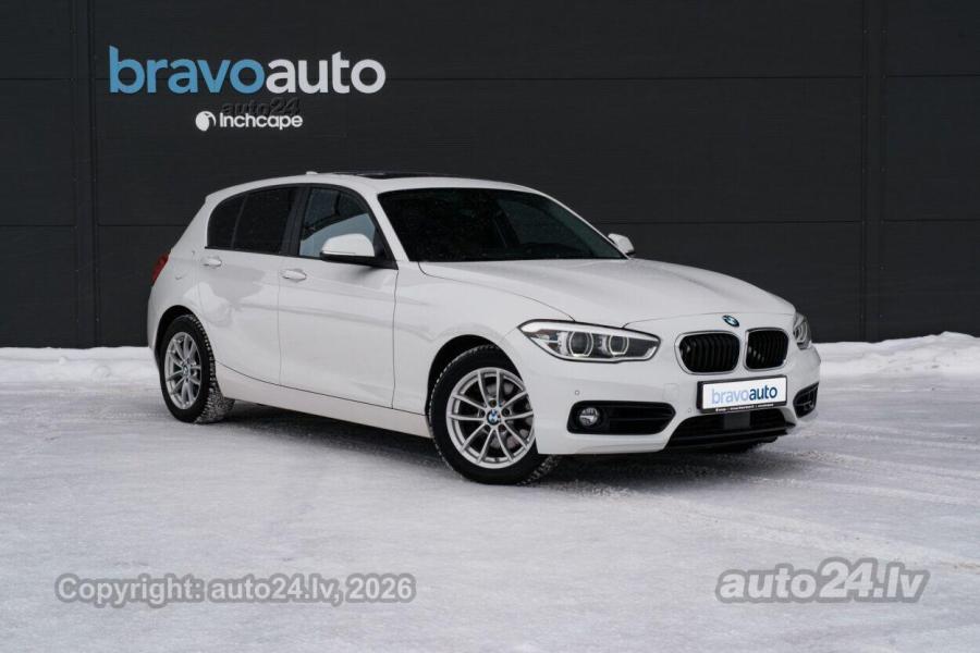 White BMW 1-series 2017 in Tartu, with an engine capacity of 2.00 L and mileage of 168 thousand km for 17900 €, photo 3 on AUTOMOTO.COM.LV
