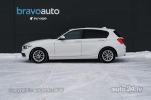 White BMW 1-series 2017 in Tartu, with an engine capacity of 2.00 L and mileage of 168 thousand km for 17900 €, photo 5 on AUTOMOTO.COM.LV