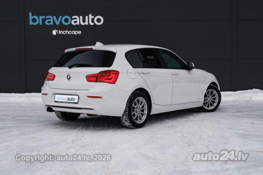 White BMW 1-series 2017 in Tartu, with an engine capacity of 2.00 L and mileage of 168 thousand km for 17900 €, photo 8 on AUTOMOTO.COM.LV