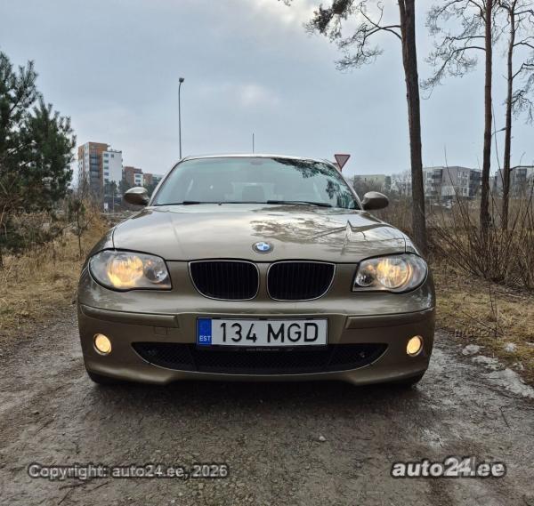 Yellow BMW 1-series 2005 in Tallinn, with an engine capacity of 2.00 L and mileage of 159 thousand km for 3590 €, photo 2 on AUTOMOTO.COM.LV