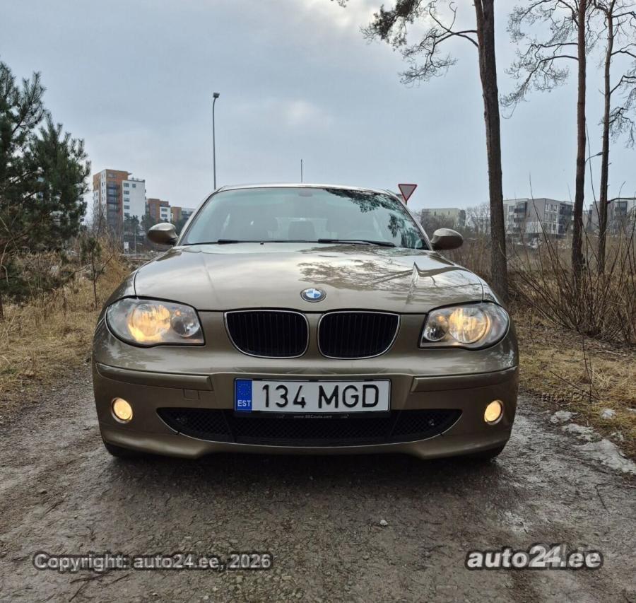 Dzeltens BMW 1-series 2005 Tallina, ar dzinēja tilpumu 2.00 L un nobraukumu 159 tūkst. km par 3590 €, foto 3 vietnē AUTOMOTO.COM.LV