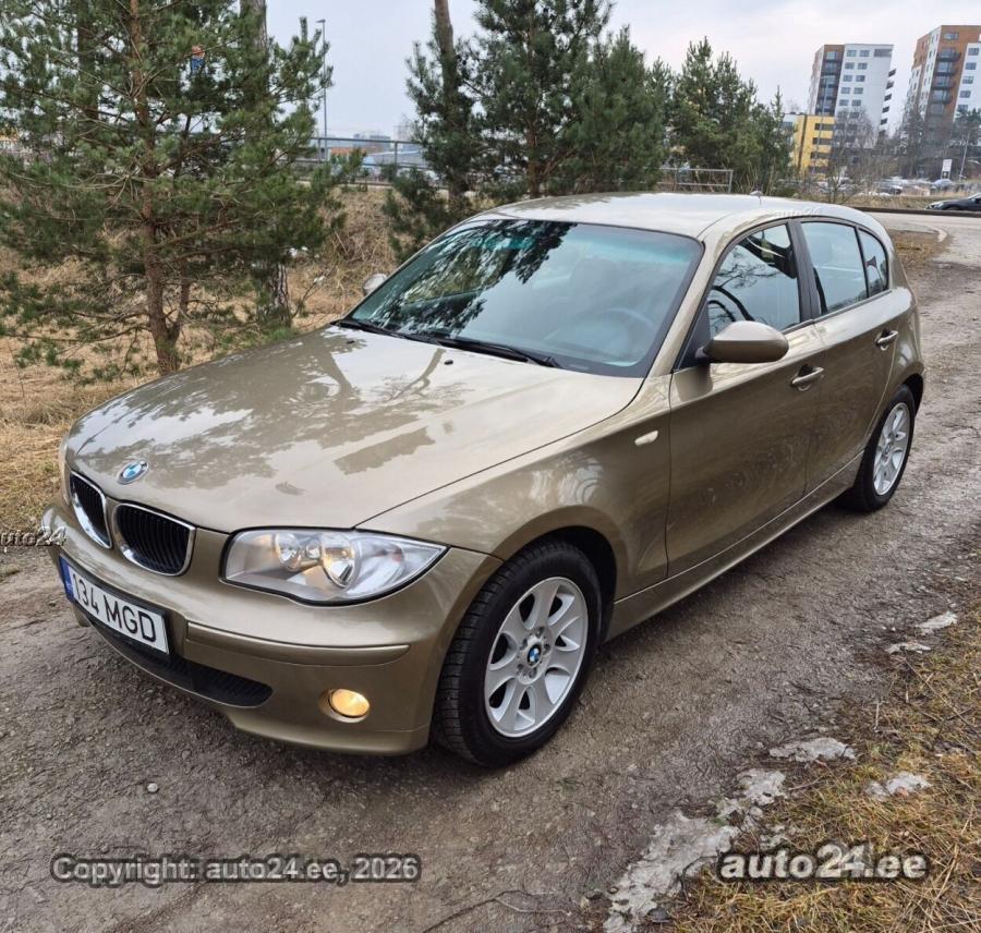 Dzeltens BMW 1-series 2005 Tallina, ar dzinēja tilpumu 2.00 L un nobraukumu 159 tūkst. km par 3590 €, foto 4 vietnē AUTOMOTO.COM.LV