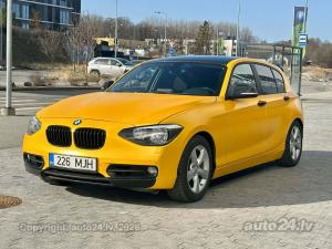 Yellow BMW 1-series 2012 in Tallinn, with an engine capacity of 1.60 L and mileage of 237 thousand km for 6200 €, photo 3 on AUTOMOTO.COM.LV