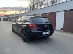Black BMW 114 2013 in Vilnius, with an engine capacity of 1.60 L and mileage of 204 thousand km for 4200 €, photo 7 on AUTOMOTO.COM.LV