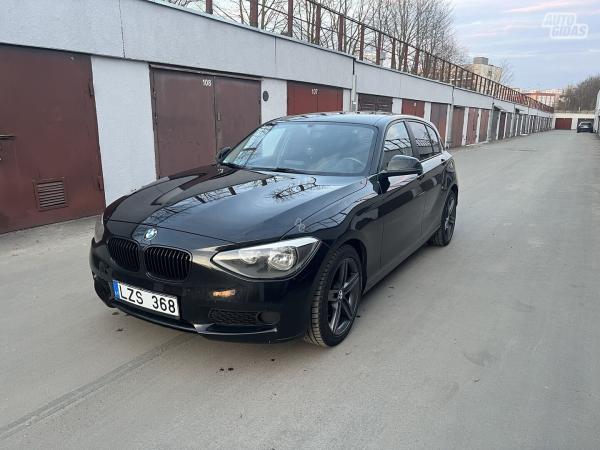 Melns BMW 114 2013 Viļņa, ar dzinēja tilpumu 1.60 L un nobraukumu 204 tūkst. km par 4200 €, foto 7 vietnē AUTOMOTO.COM.LV